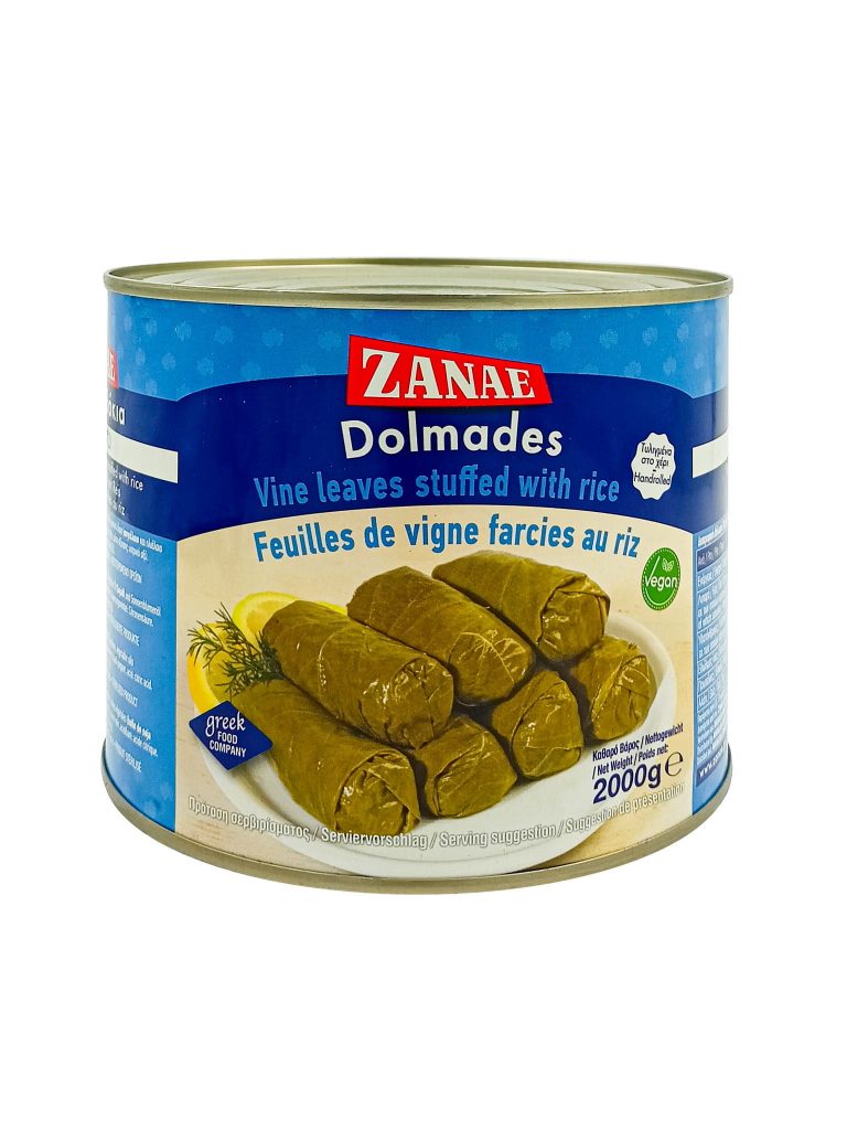 Dolmades Stuffed Vine Leaves 2kg - Delta Fine Foods